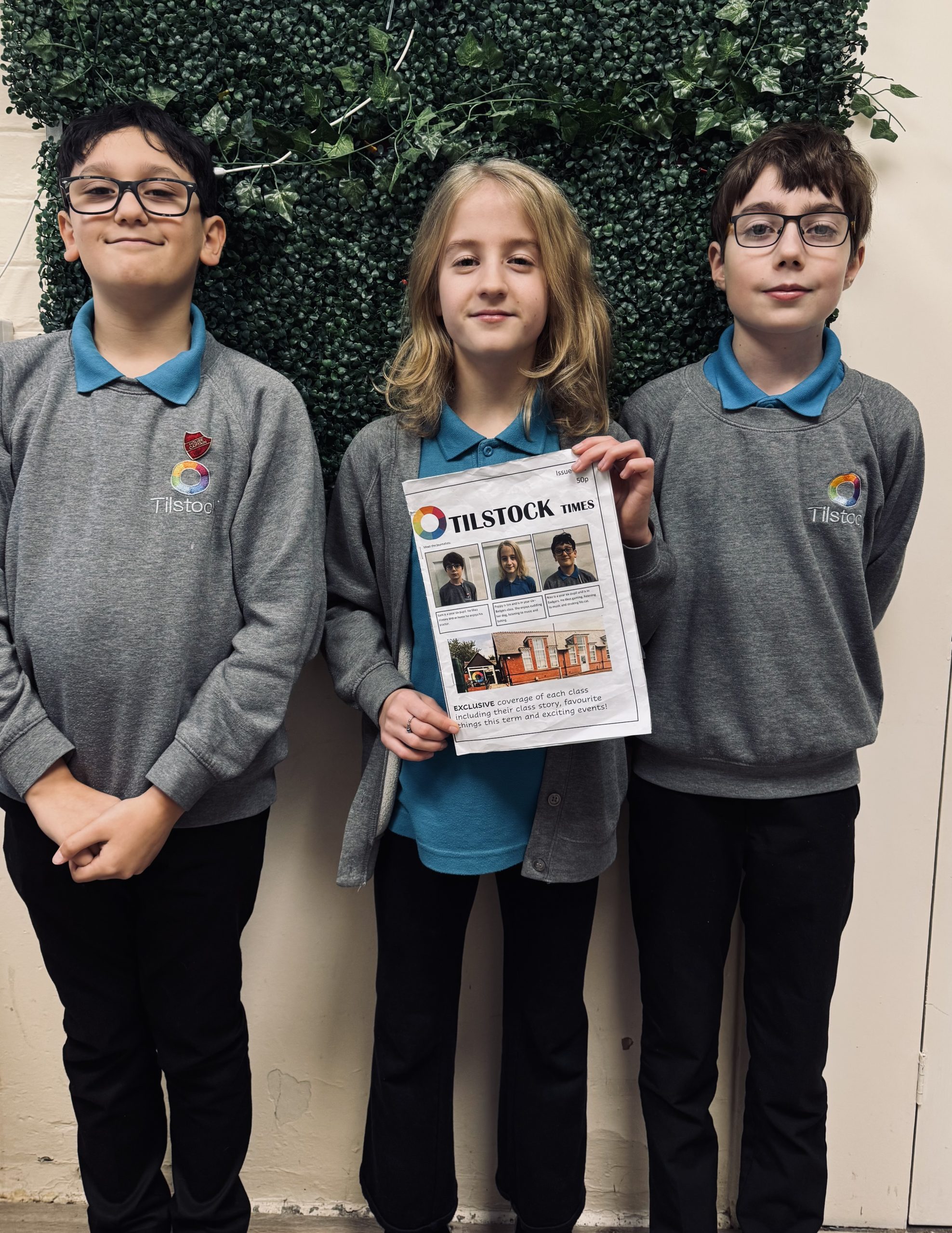 Pupil Journalists - Tilstock Primary School